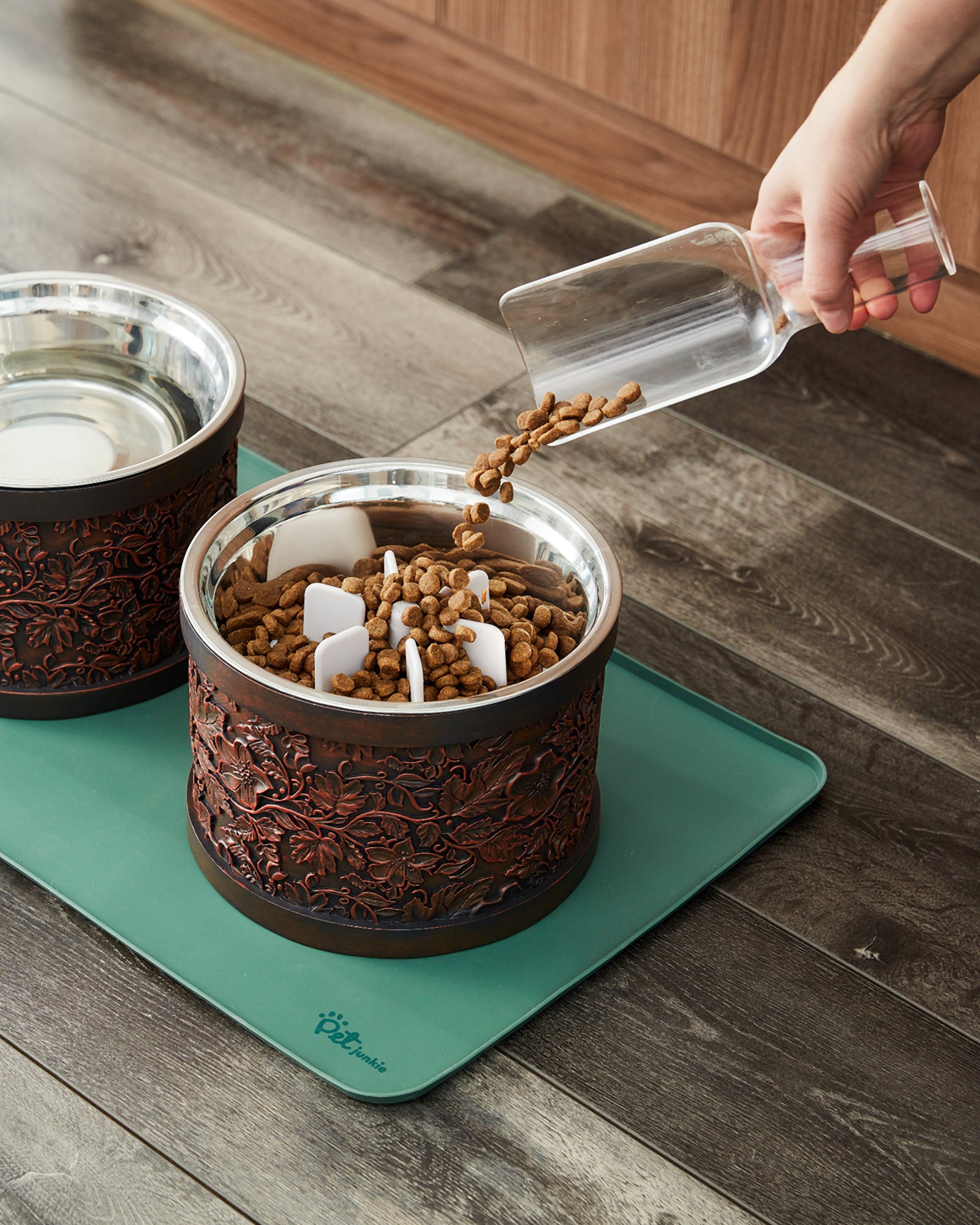 Slow Feeding Dog Bowl Insert - Silicone Anti-Choke, Anti-Bloat Mat ...